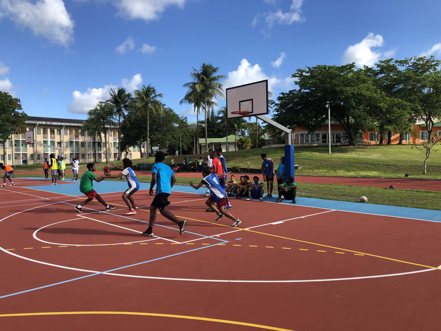 Championnat de basket lycées, 1ere journée. – Lycée Charles COEFFIN