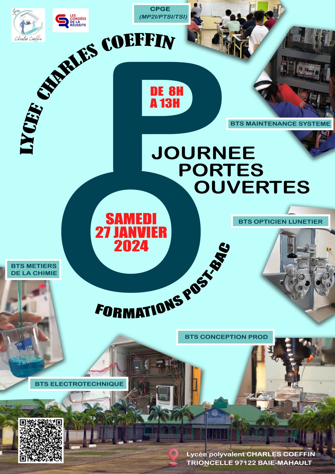 Journée portes ouvertes – Lycée Charles COEFFIN